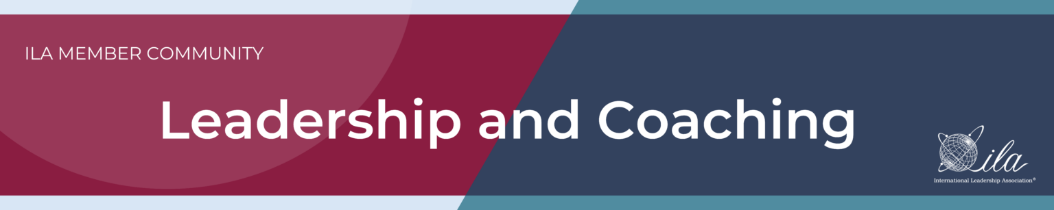 Member Community Chair Guide - International Leadership Association
